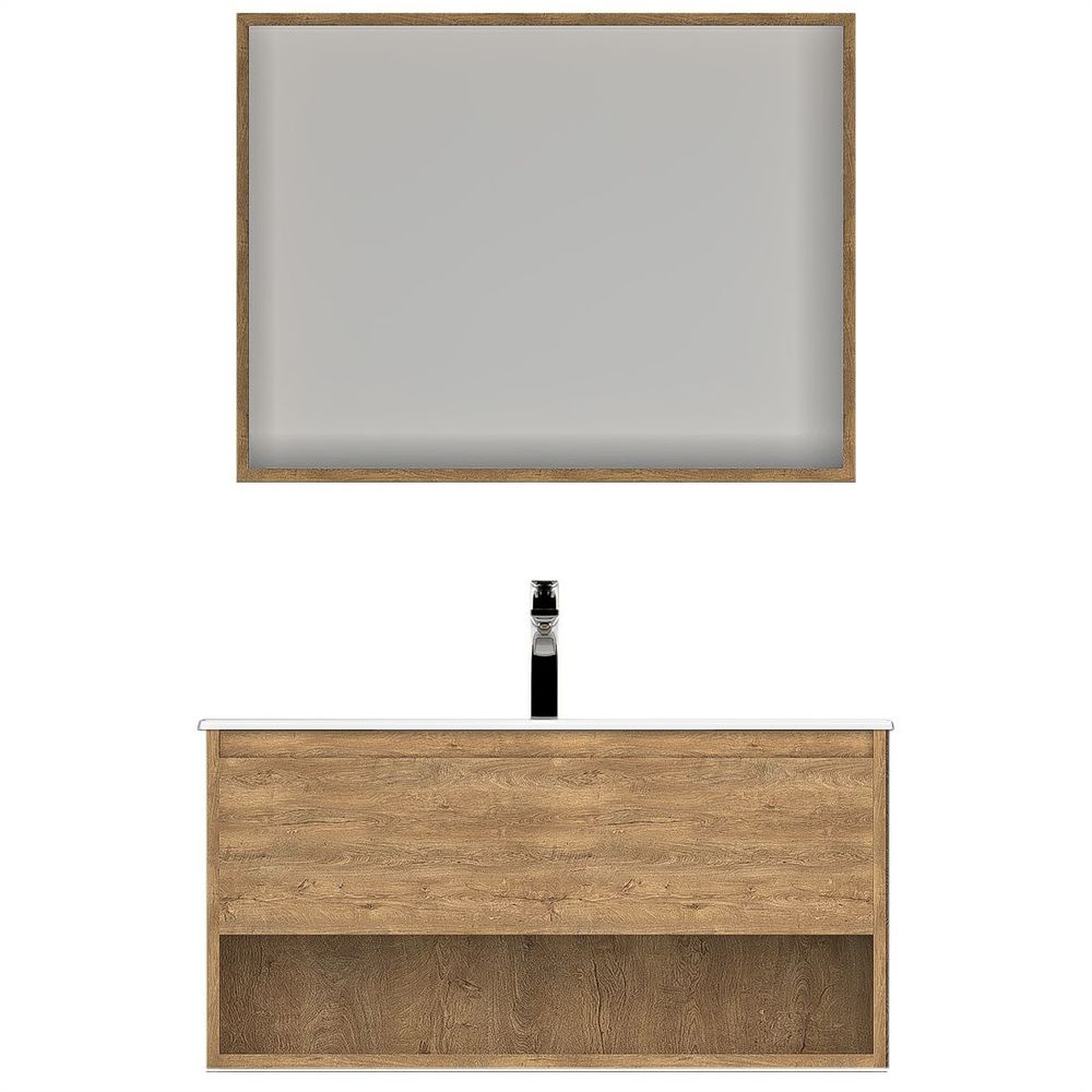 Espa Banyo Dolabı Takımı 2 li 80 Cm K.Meşe