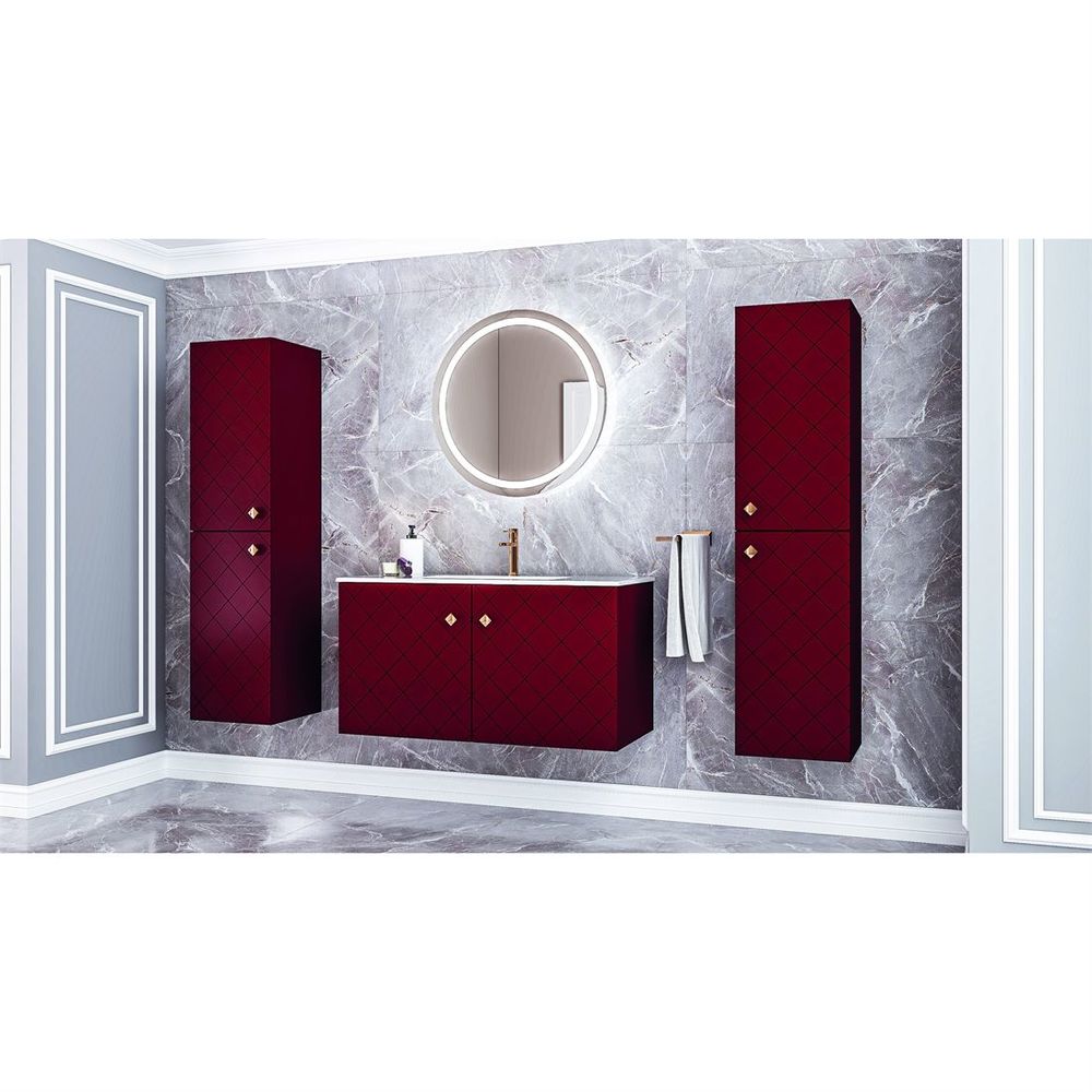 Versa Banyo Alt Dolap 100 Cm Beyaz